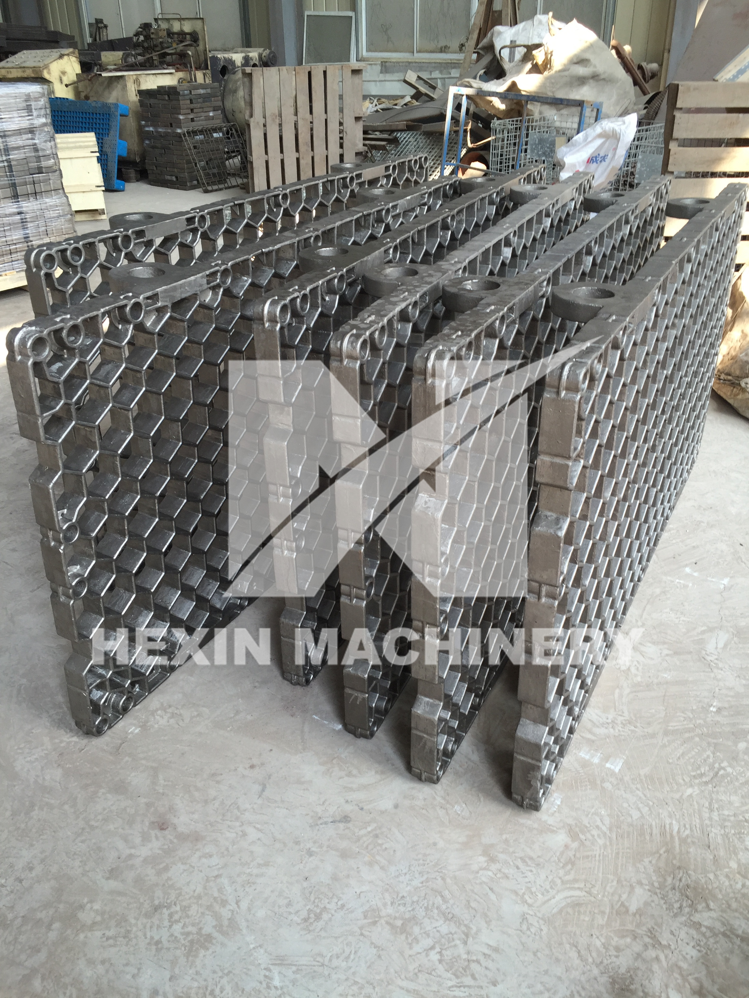 cast furnace trays_Qingdao Hexin Machinery Expert for Heat resistant ...