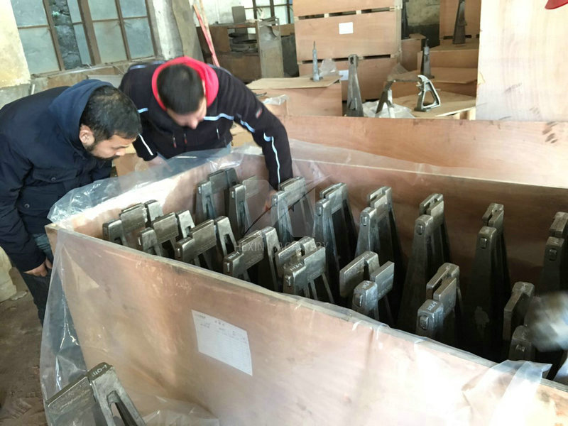 Cast Tube support brackets test_Qingdao Hexin Machinery Expert for Heat ...